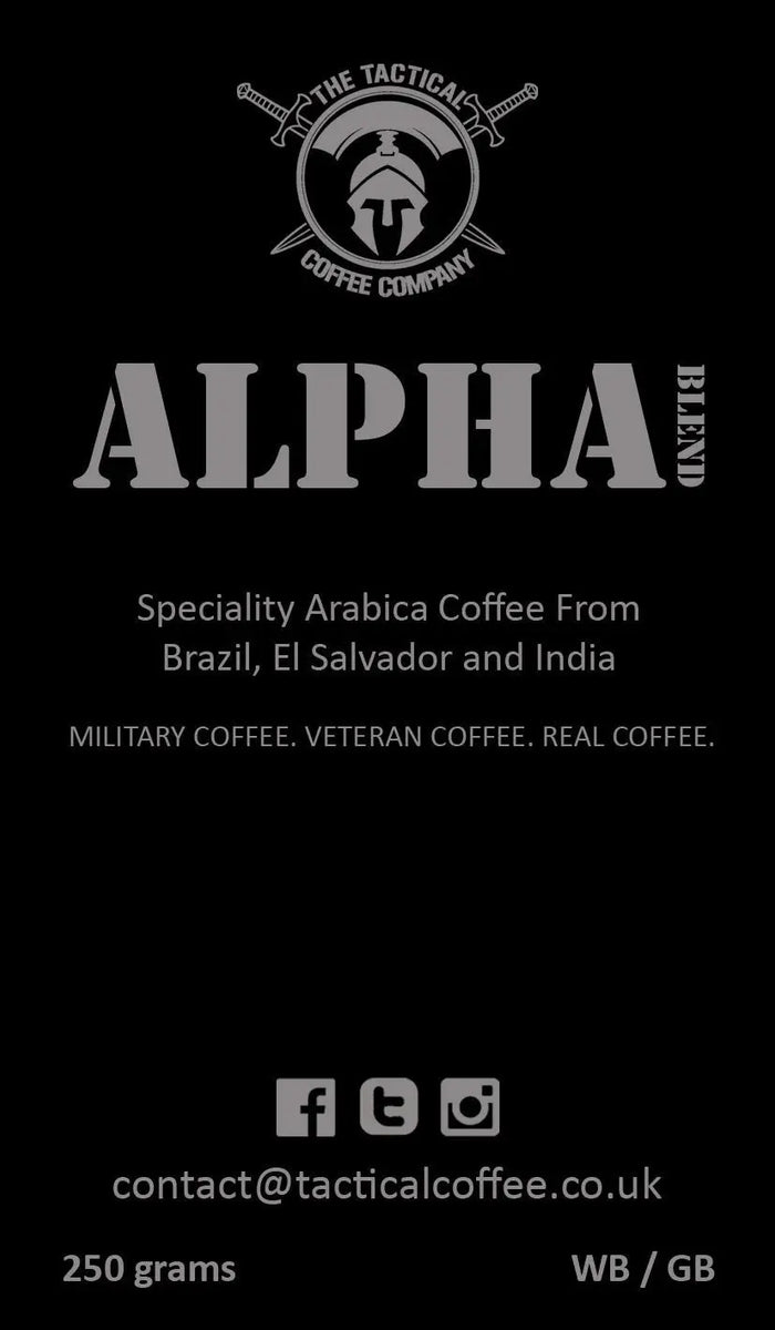 Alpha Blend. 250g. - Tactical Coffee