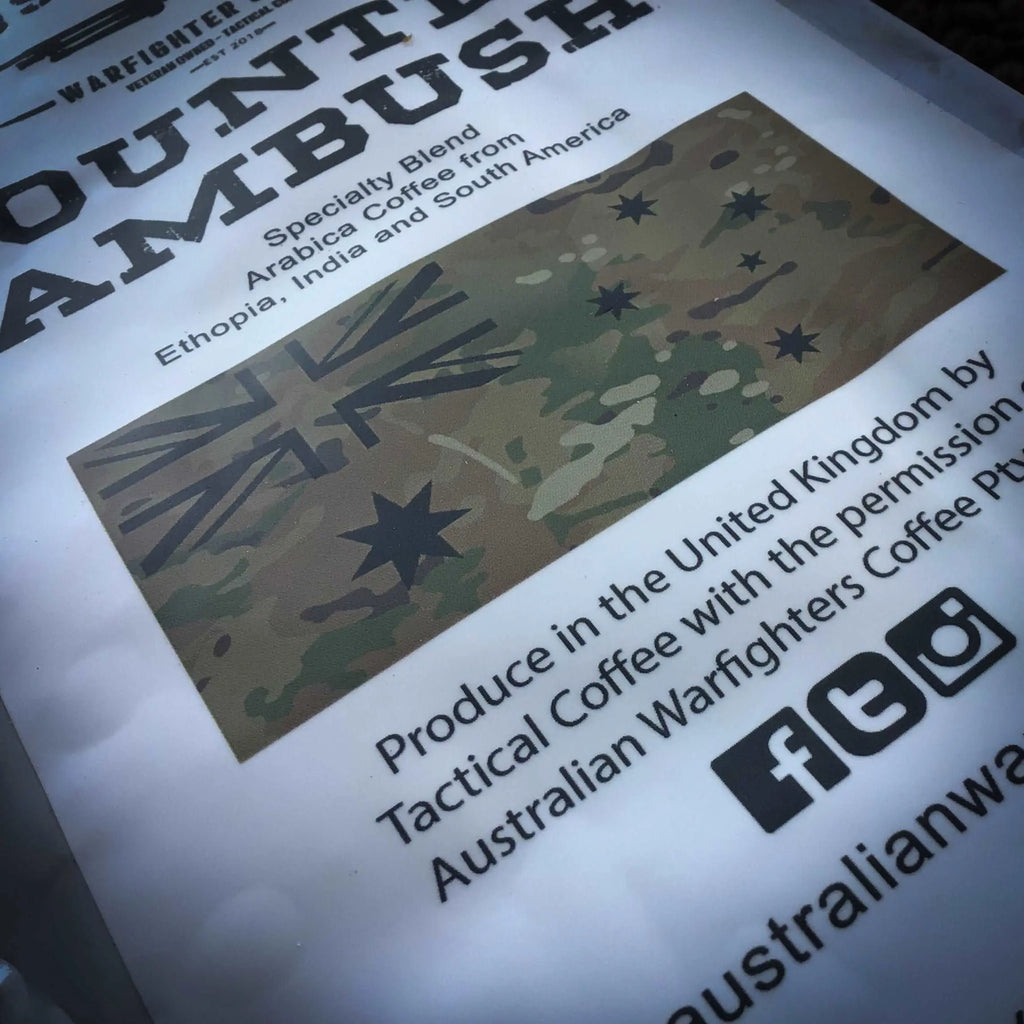 Australian Warfighter. Beans. 1KG. - Tactical Coffee