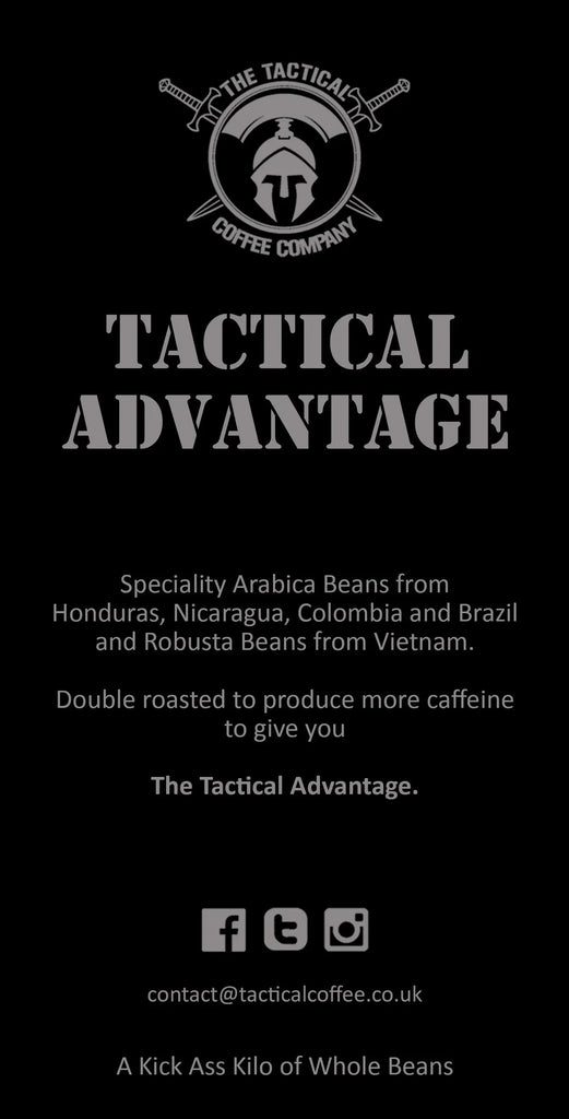 Tactical Advantage Blend. Beans. 1KG.