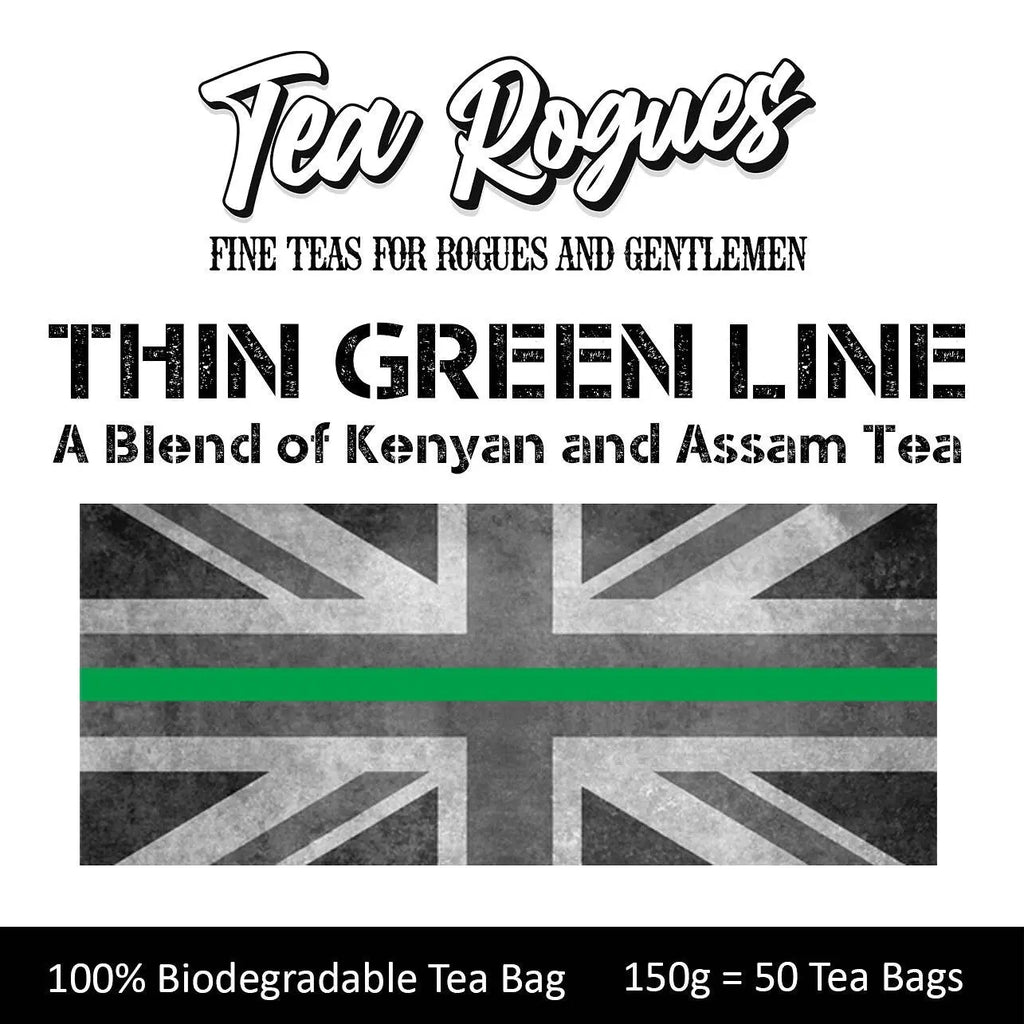 Thin Green Line Tea. Tea Rogues.