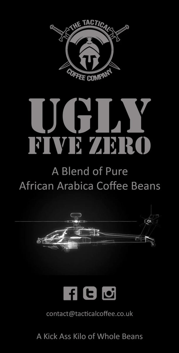 Ugly Five Zero. Beans. 1KG. - Tactical Coffee